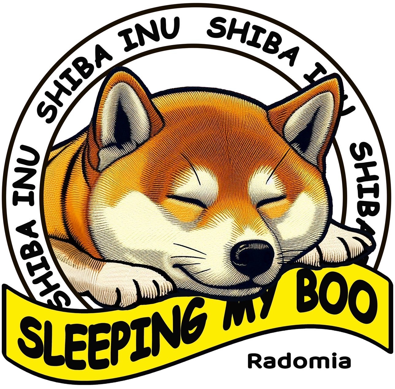 SLEEPING MY BOO -SHIBA INU- | Radomia